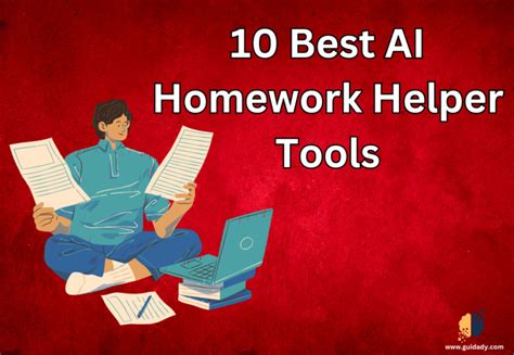 Best 10 AI Homework Helper Tools for Students in 2023 - Guidady
