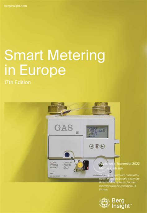Smart Gas Meters To See 8 7 Cagr In Europe Iot M2m Council