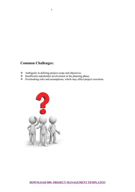 The 1 Project Initiation Document Template Docx