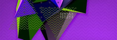 Premium Vector 3d Triangular Vector Minimal Abstract Background Design