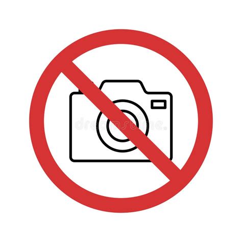 Stop Camera Isolated Vector Icon Which Can Easily Modify Or Edit Stock