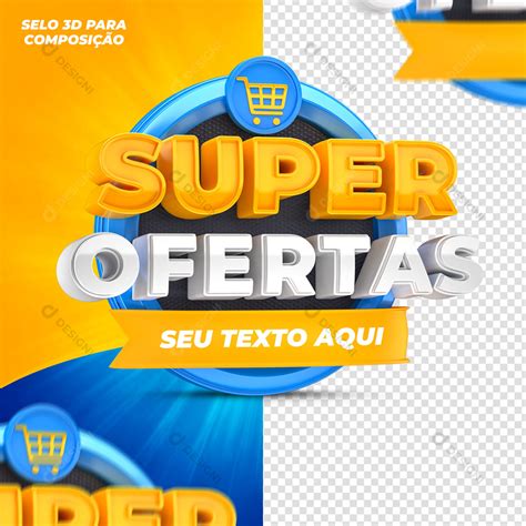 Super Ofertas Selo 3d Para Composição Psd Editável Artofit
