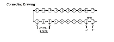 Led Display Rs485 Modbus Rtu Communication Protocol 220vac ไฟฟ้าอุตสาหกรรมราคาถูก Siam2shop