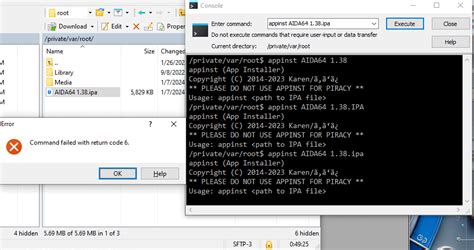 Help Me Cant Install Ipa Via Appinst Rjailbreak