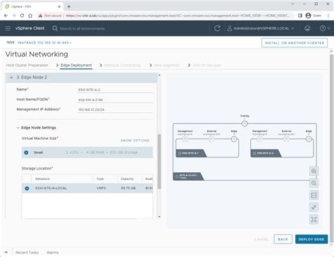NSX VCenter Plug In Deployment Virtual Networking Configuration Polar Clouds