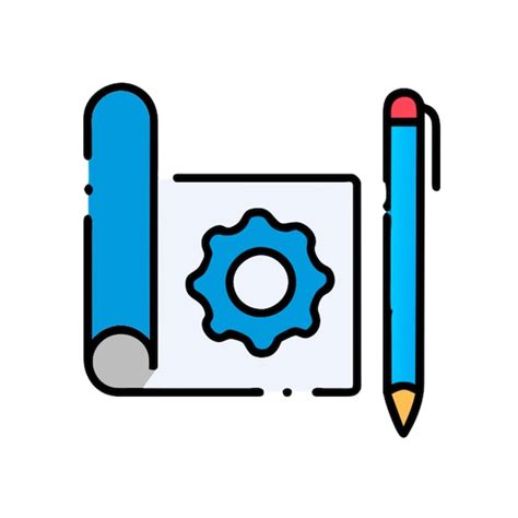 Blueprint Icon Premium Ai Generated Vector