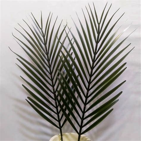 خرید و قیمت گل مصنوعی مدل برگ نخل کنتیا در ارتفاع 61 سانتعالیجناب از