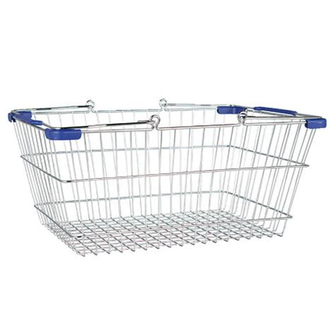 楽天市場ダルトンDULTON MARKET BASKET L CHROME BLUE マーケット バスケット L CHROME
