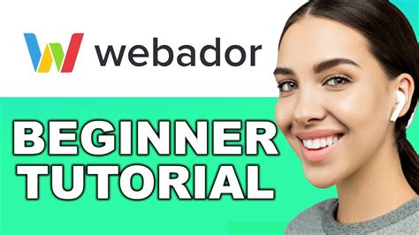Webador Tutorial For Beginners How To Create A Website Fast In 15