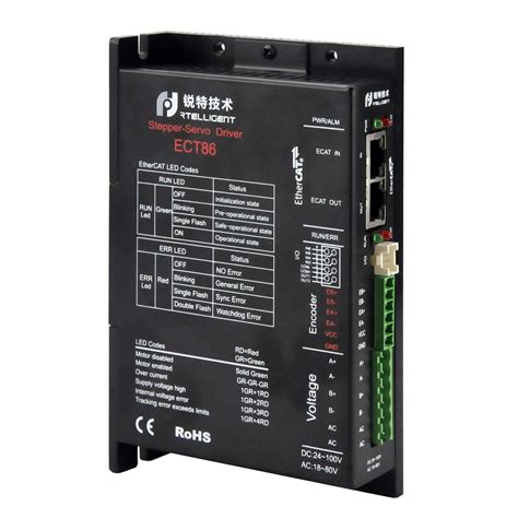 Rtelligent Nema 34 24 100vdc 24 80vac Ect86 Ethercat Fieldbus Open