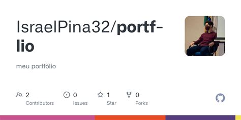 Github Israelpina Portf Lio Meu Portf Lio