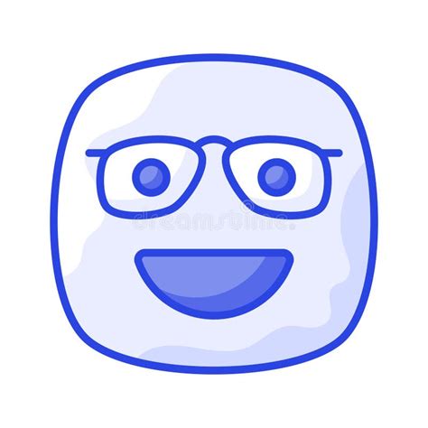 Nerd Emoji Icon Design Ready For Premium Use Vector Stock Vector Illustration Of Outline Nerd Emoji Icon Design Ready For Premium Use Vector Stock Vector Illustration Of Outline