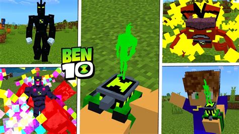 ATUALIZADO ADDON DO BEN 10 OMNIVERSE V21 NO MINECRAFT YouTube