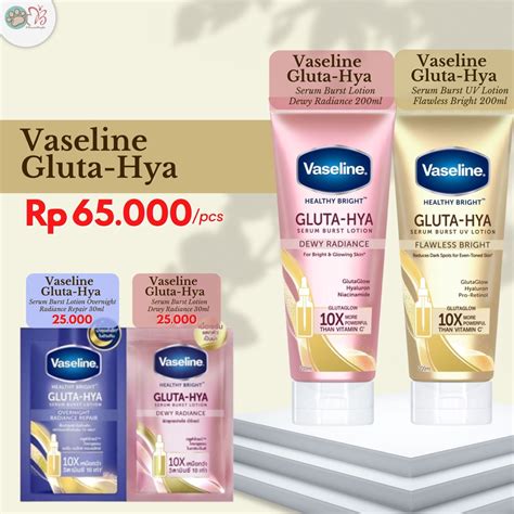 Jual Vaseline Gluta Hya Shopee Indonesia