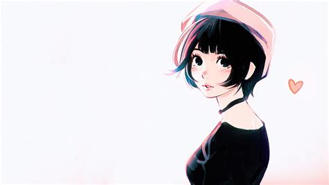 Menggambar Ilya Kuvshinov Seni Digital Karya Seni Wanita Wallpaper