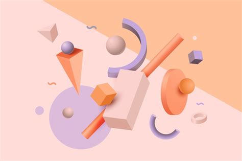 Abstract Geometric Shapes Fastcode Space