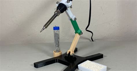 Modular And Adjustable Soldering Station Soldering Iron Holder By Yams