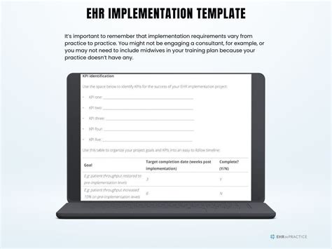Ehr In Practice On Linkedin A Template For Your Ehr Project Implementation Timeline