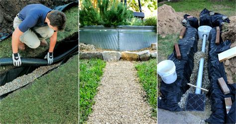 Easy DIY French Drain Installation Guides To Save Money