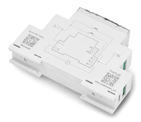 BleBox SwitchBox DIN V WiFi Relay Android IOS Application Botland Robotic Shop
