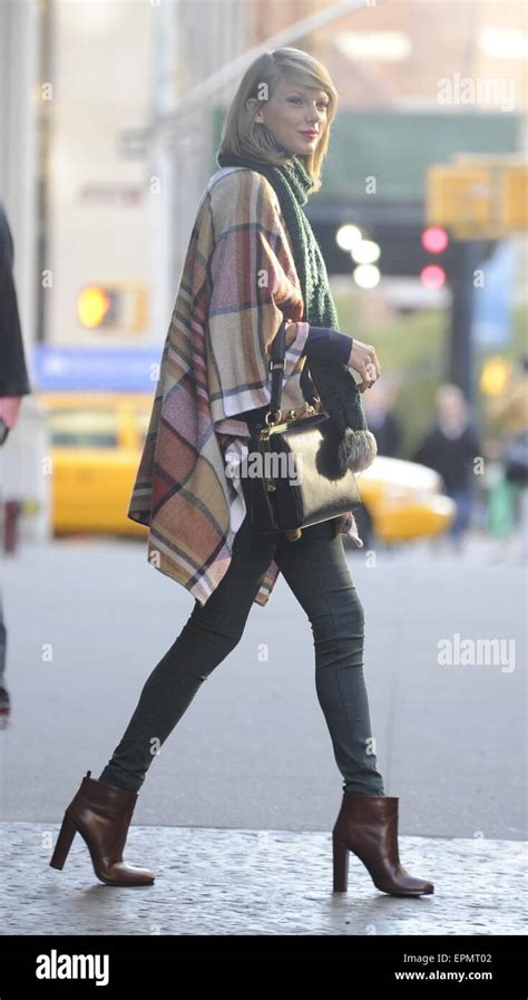 Taylor Swift Leaving Her New York Apartment Featuring Taylor Swift