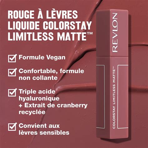 Revlon Colorstay Limitless Matte™ Rouge à Lèvres Liquide Longue