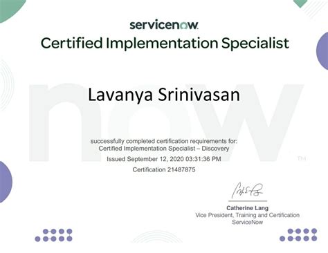 Lavanya Srinivasan On Linkedin Servicenowproud