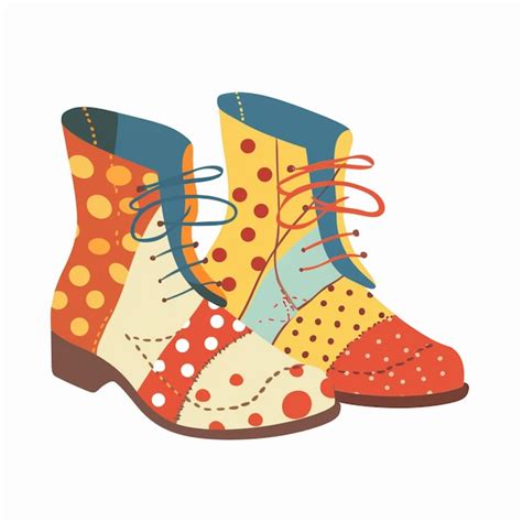 A Drawing Of A Pair Of Boots With The Word Boot Premium Ai Generated Vector