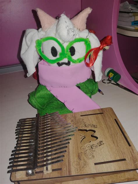 The Ralsei Plushie I Made R Deltarune