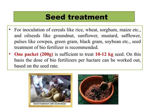 Methods Of Application Of Biofertilizer Pptx