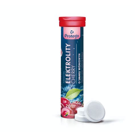 Protego Elektrolity Cherry tabletek musujących opinie cena mybionic pl
