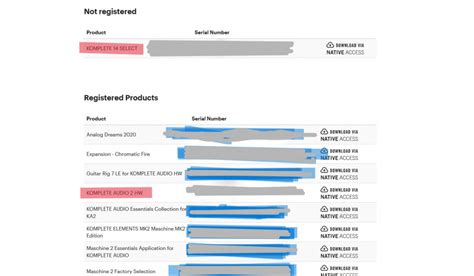Komplete 14 Select Wont Register Although My New Komplete Audio 2 Hw Is