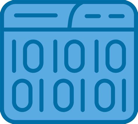 Binary Code Vector Icon Design 26039001 Vector Art At Vecteezy