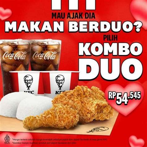 Promo KFC Hari Ini 7 Februari 2023 Makan Berdua Paket Kombo Duo Harga