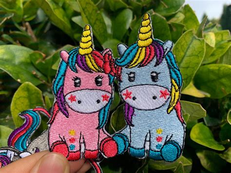 Unicorn Patches Iron On Patch Patches Unicorn Patch For Etsy