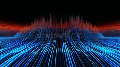 Abstract Blue And Red Lines Intersecting In A Vibrant And Dynamic Composition Generative Ai