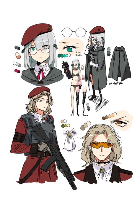 Miharu Cgsky Commander Girls Frontline Female Commander Girls Frontline Girls