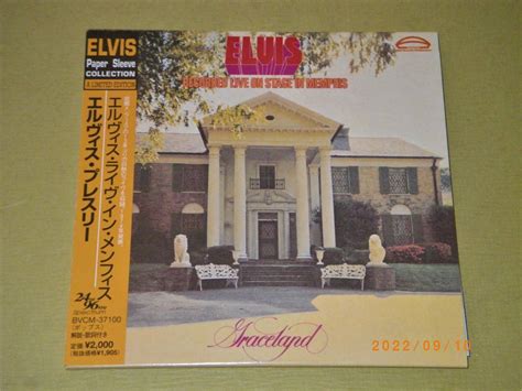 【やや傷や汚れあり】★エルヴィス・プレスリー／elvis Presley【エルヴィス・ライヴ・イン・メンフィス】cd／紙ジャケ／美品★の落札
