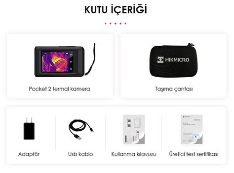Hikmicro Pocket2 Termal Kamera Termal Kamera