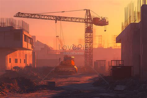 건물 타워 크레인