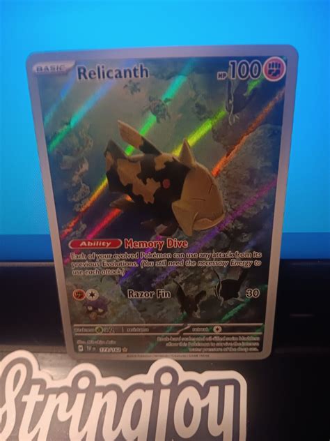 Relicanth 173 162 Full Art 2024 Temporal Forces Pokemon Card Nm M Ebay