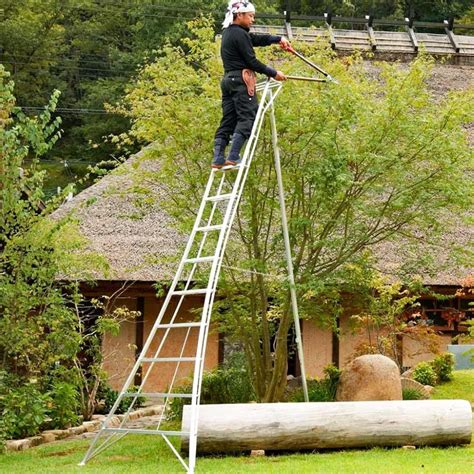 Vultur Tripod Ladder 300 Cm Met 1 Poot Verstelbaar Ladder Steiger