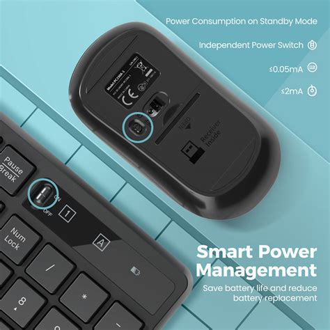 Mua Wireless Keyboard And Mouse Combo Lovaky 2 4g Full Sized Ergonomic Keyboard Mouse 3 Dpi
