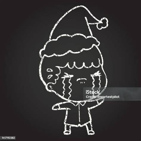 우는 소년 찰크 그리기 낙서 드로잉에 대한 스톡 벡터 아트 및 기타 이미지 낙서 드로잉 남자 라인아트 Istock