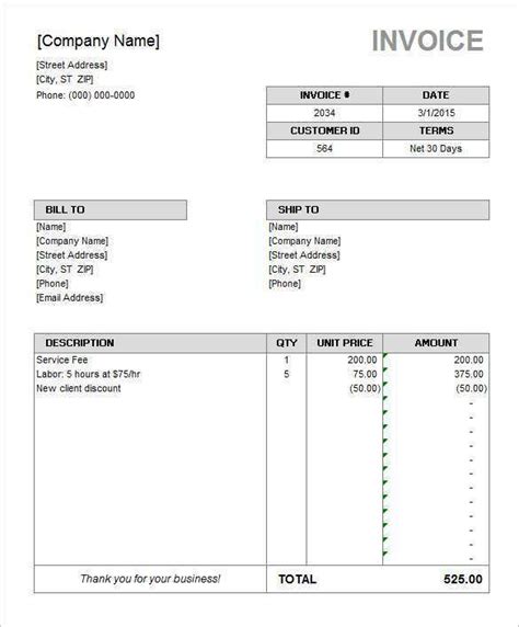 Customize Our Free Microsoft Excel Invoice Template Maker For Microsoft Excel Invoice