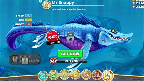 Mr Snappy Shark Gameplay Hungry Shark World Kaiju Gamer Ph Updated