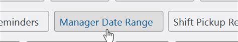 manager date range add on shift scheduling plugin for wordpress
