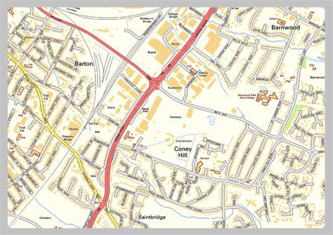 Gloucester Street Map I Love Maps