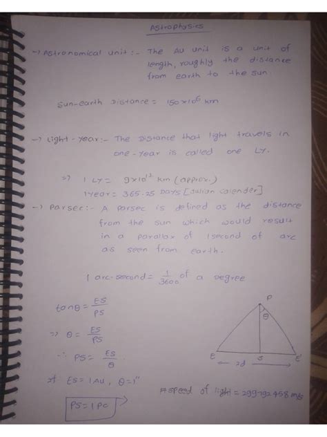Introduction To Cosmology Notes Pdf