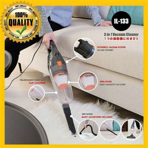 Promo Mini Vacum Vacuum Cleaner 3 In 1 Il133 Penyedot Debu Idealife